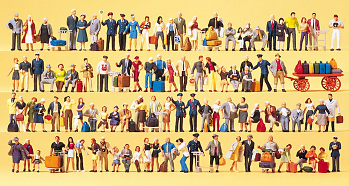 Preiser 13000 - Super-Set 100 Figuren