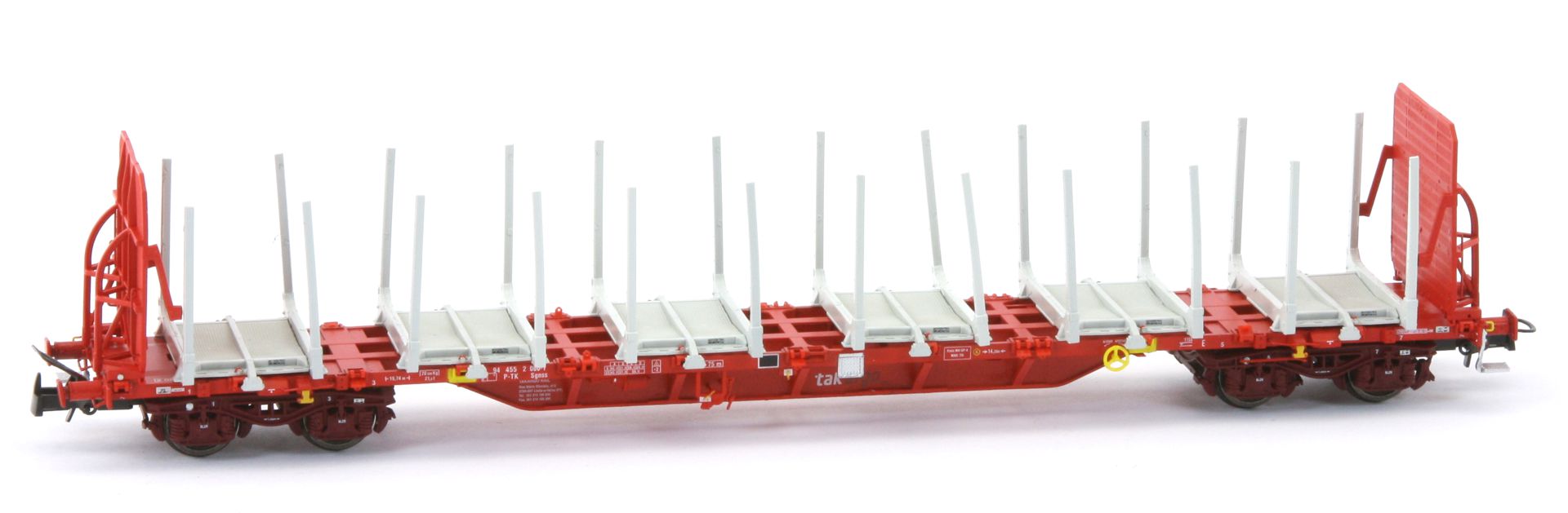 PT-Trains 100050 - Containertragwagen Sgnss, TAKARGO, Ep.VI 'Rungen für ...