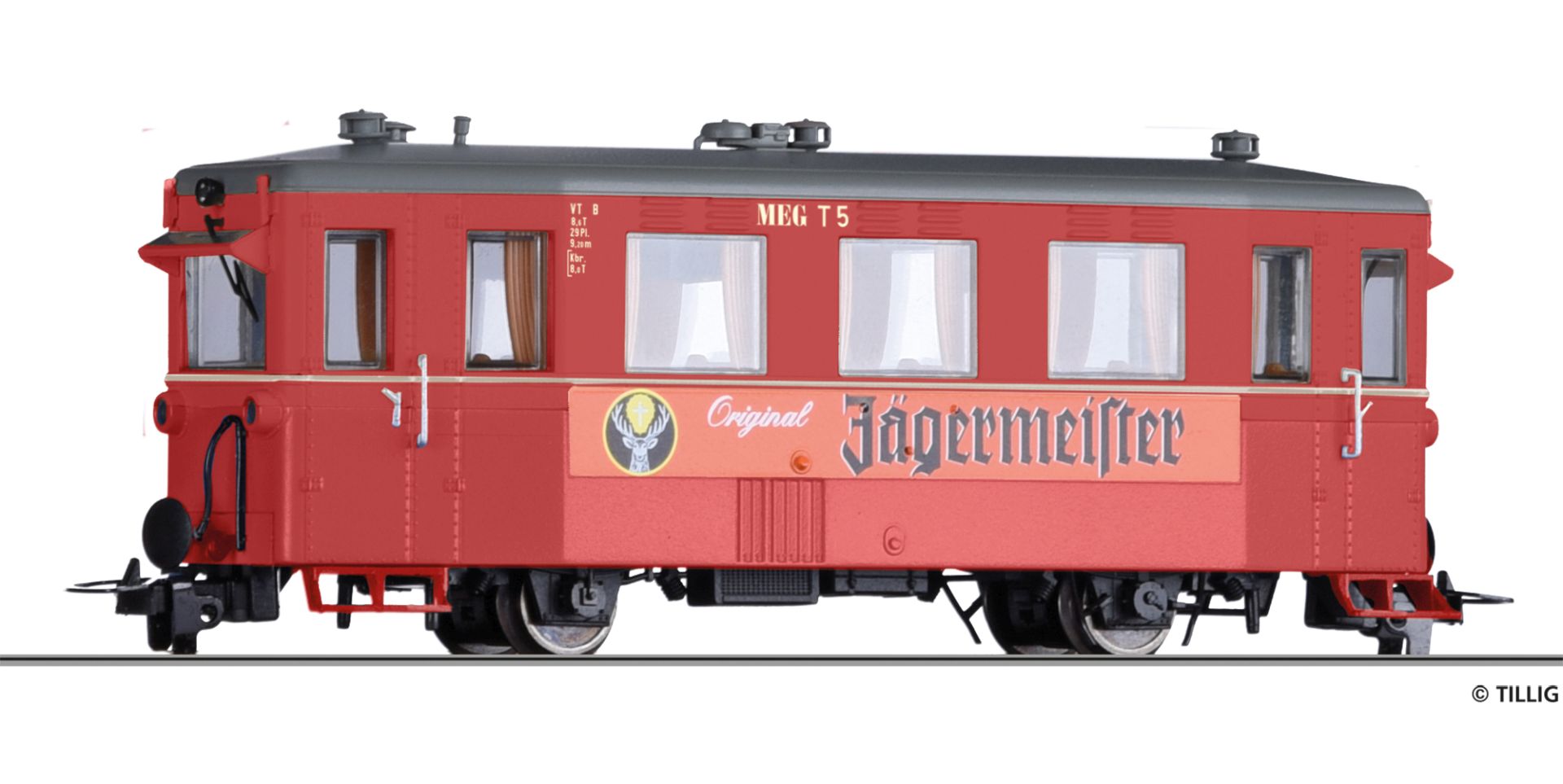 Tillig 02948 - Triebwagen T5, MEG, Ep.III