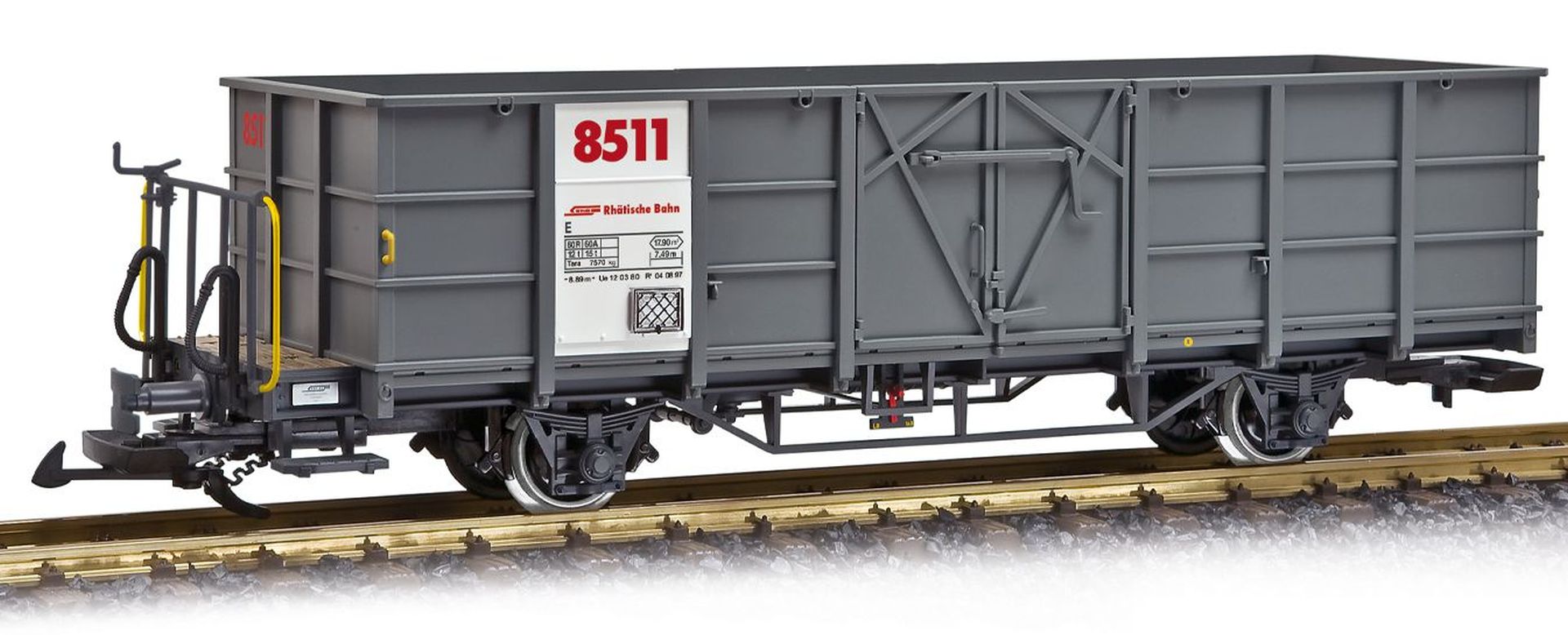 LGB 40881 - Hochbordwagen 8511, RhB, Ep.VI