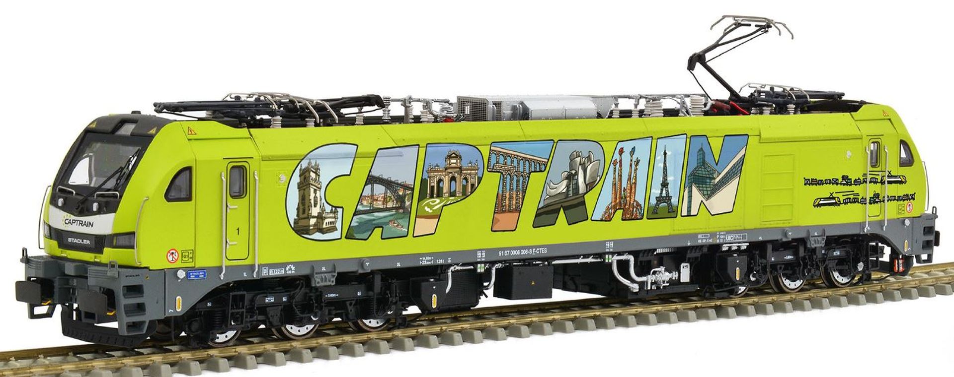 Sudexpress S0060088 - Stadler E-Lok Euro 6000, 6008-3, Captrain, Ep.VI ...