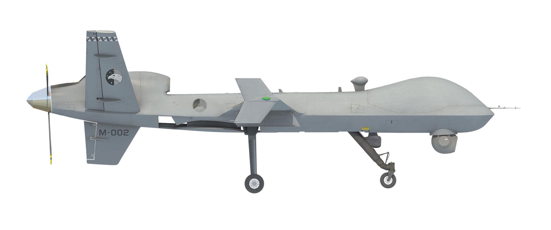 Herpa 580885 - Royal Netherlands Air Force MQ-9A Reaper Block 5 - 306 Squadron, Leeuwarden