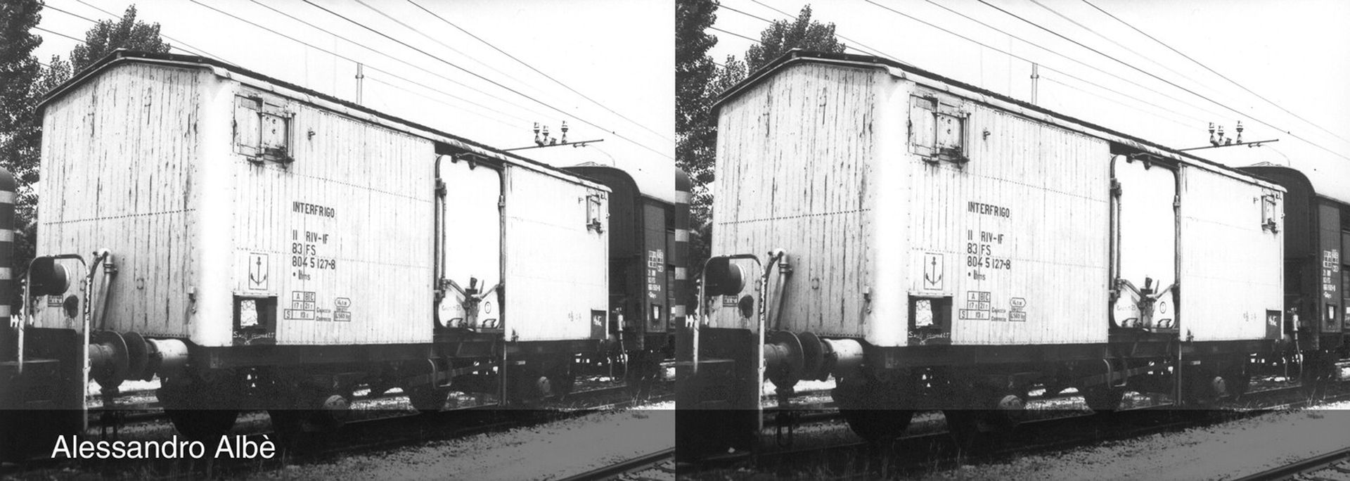 Rivarossi HR6563 - 2er Set Kühlwagen Ifms, FS, Ep.IV