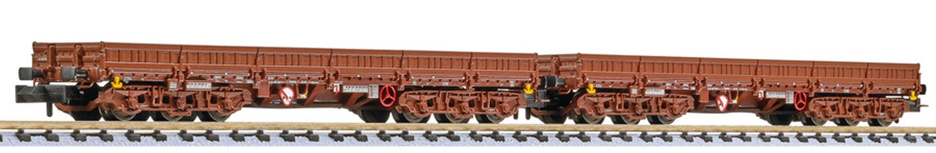 Liliput 260192 - 2er Set Schwerlastwagen Samms 4860, DR, Ep.IV