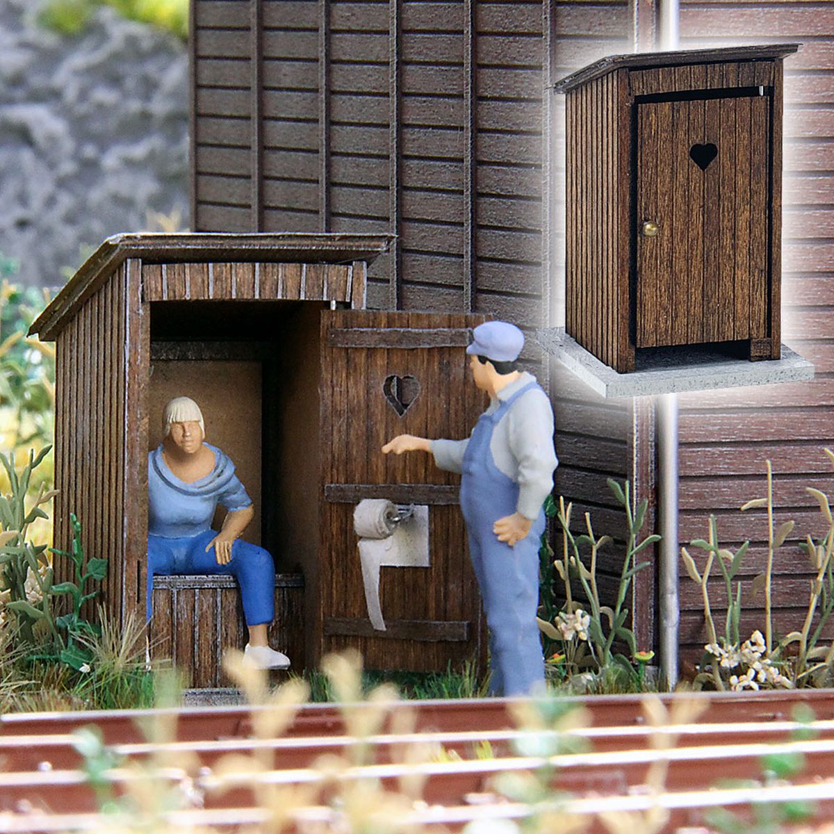 Busch 10200 - Toilettenhäuschen