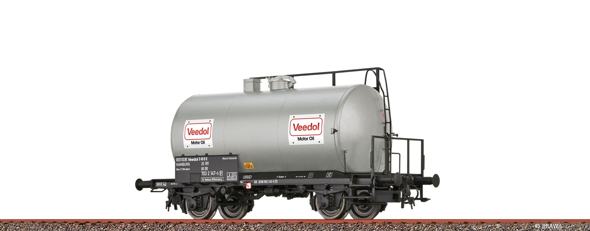 Brawa 50035 - Kesselwagen Z [P] 'Veedol', DB, Ep.IV