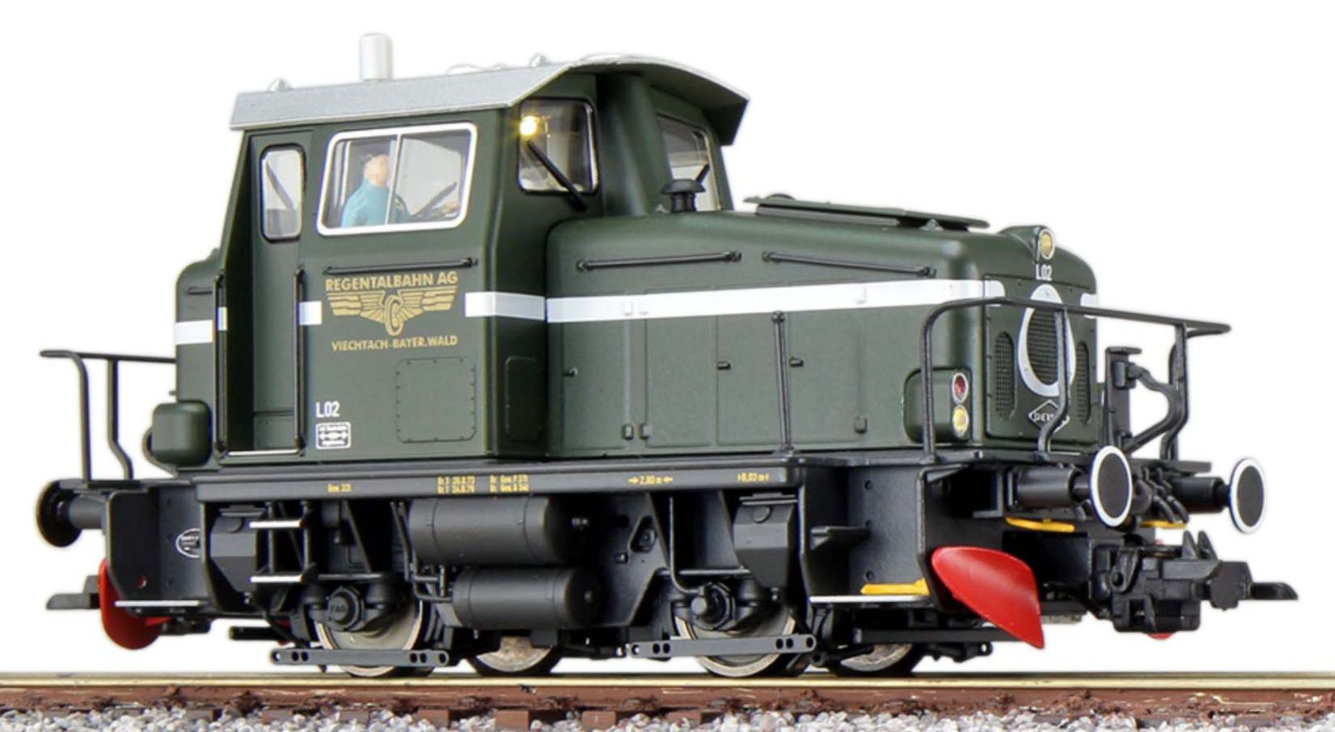 ESU 31430 - Diesellok KG 230 B, L02, Regentalbahn, Ep.IV, DC-AC-Sound