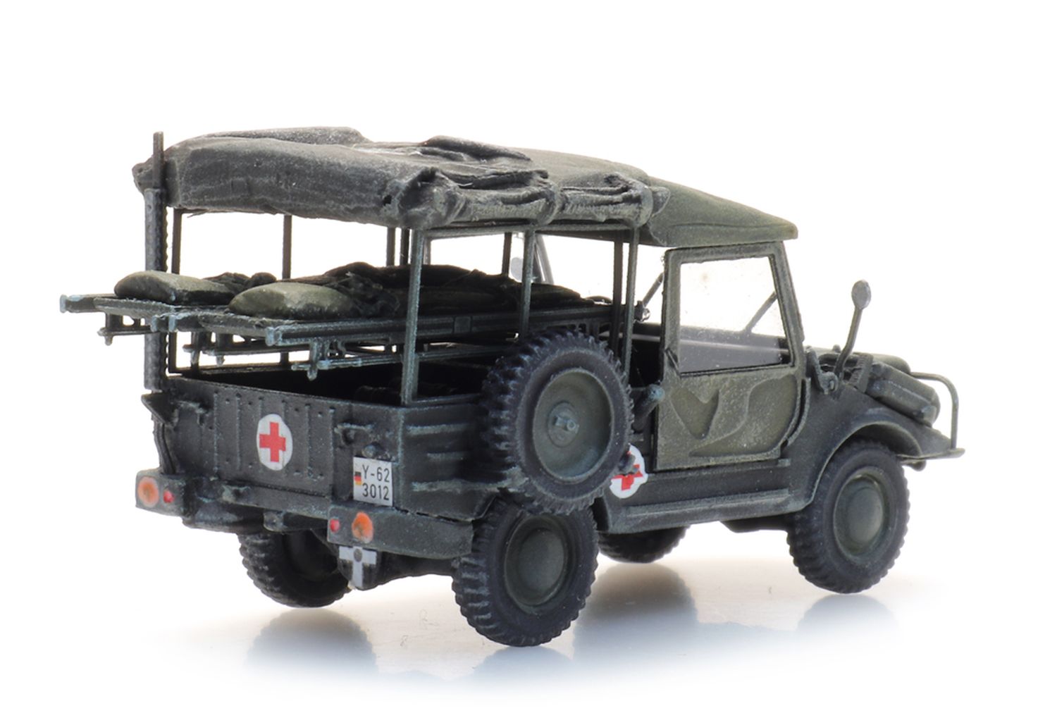 Artitec 6870452 - Geländewagen DKW Munga 91/8 Sanitätsausführung