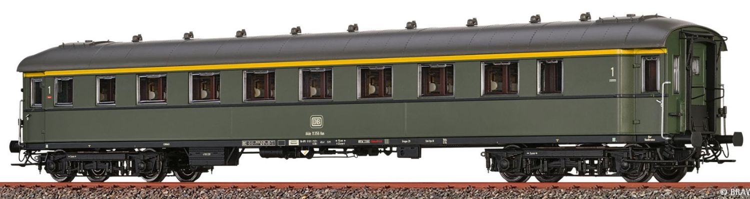 Brawa 46422 - Personenwagen A4üe-28/52, DB, Ep.III