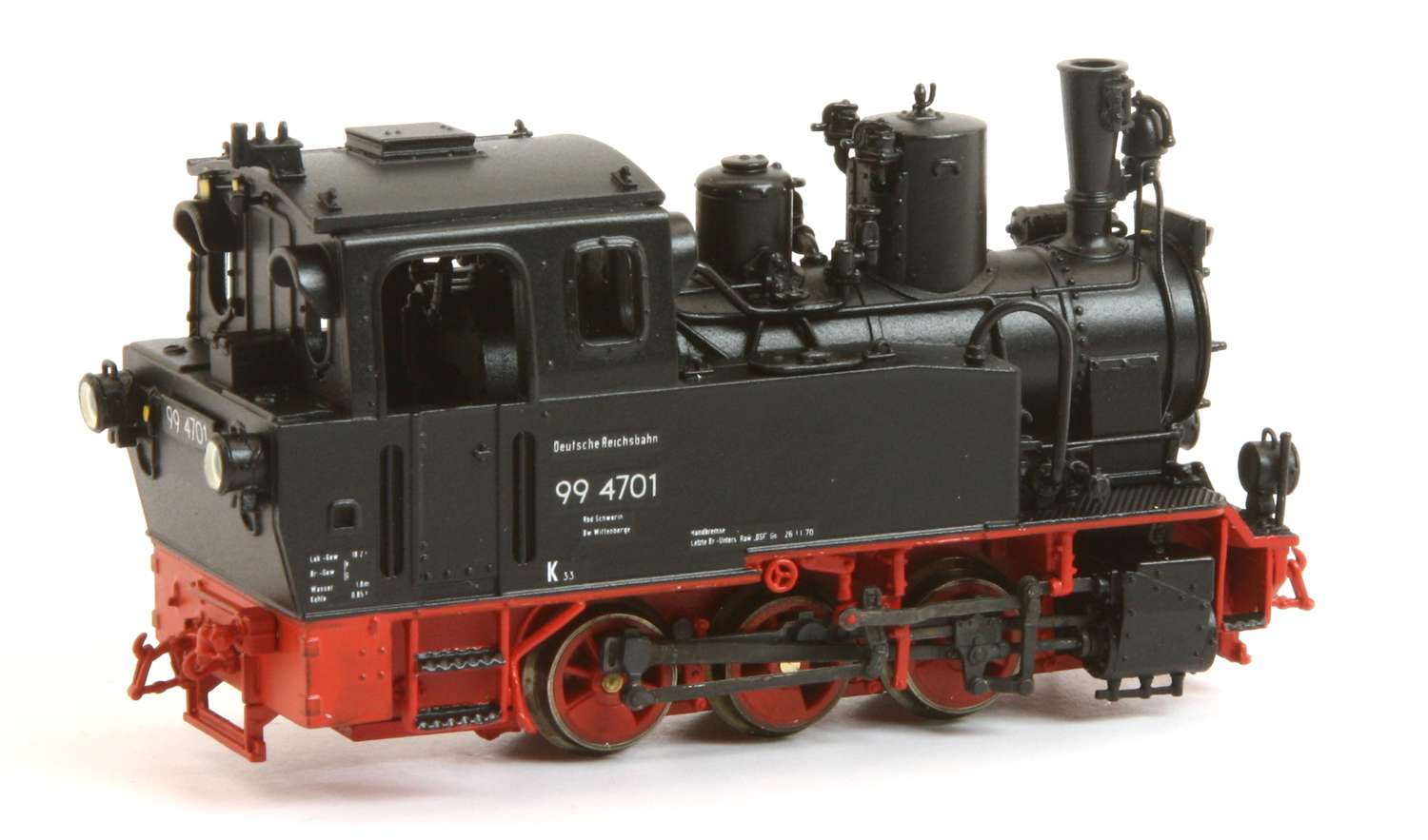 Veit 71061 - Dampflok BR99 4701, DR, Ep.III