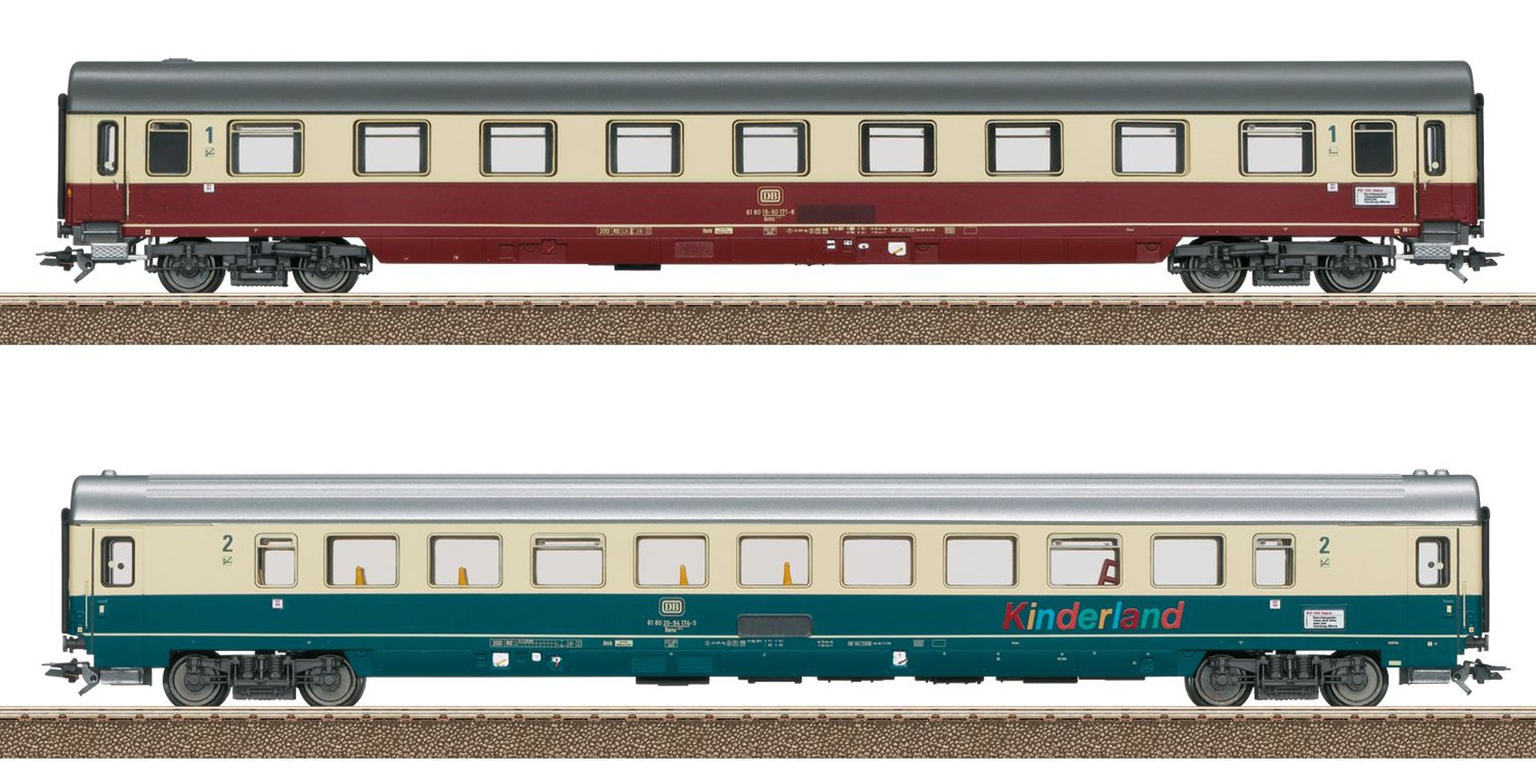 Trix 23143 - 2er Set Personenwagen 'FD-Königsee', DB, Ep.IV