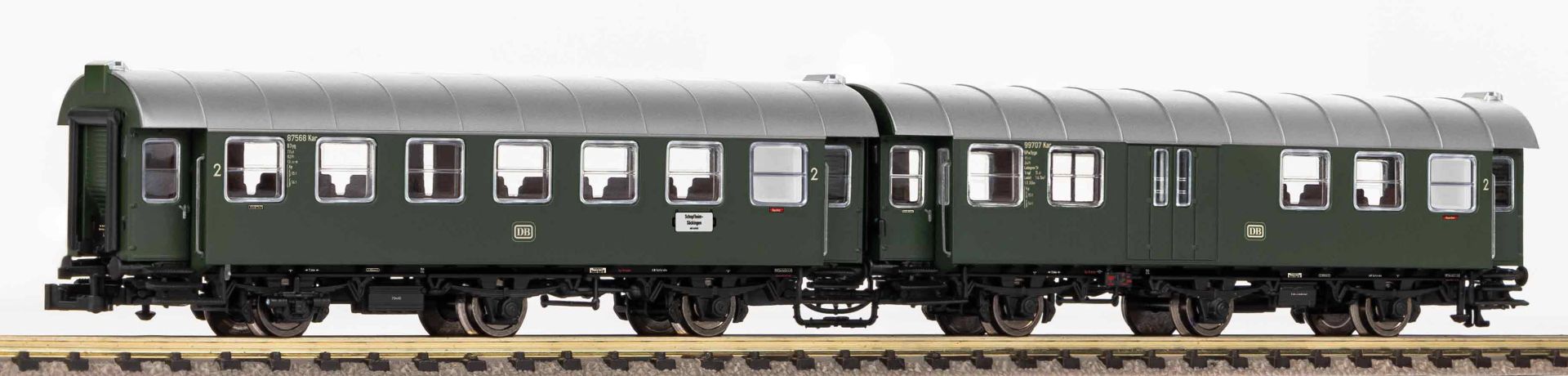 Piko 40762 - 2er Set Umbauwagen B3yg und BD3yg, DB, Ep.III