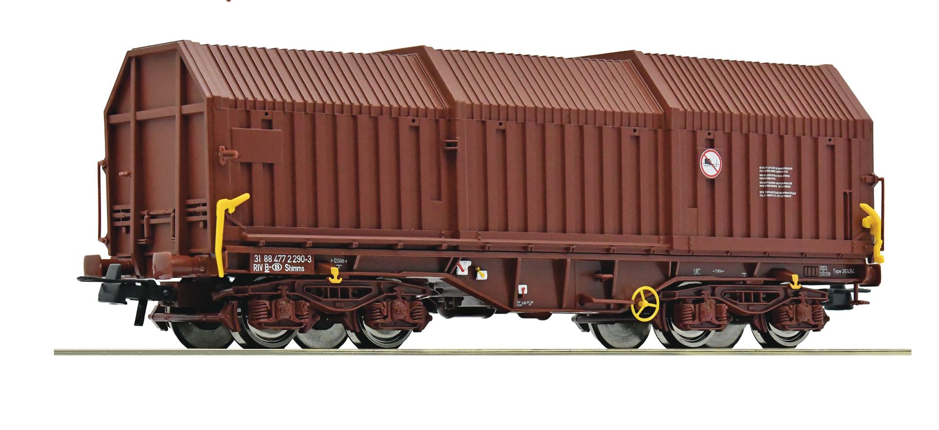 Roco 6600061 - Teleskophaubenwagen Shimmns, SNCB, Ep.V-VI