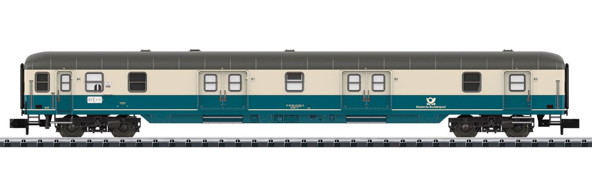 Trix 18580 - Postwagen Post mr-a, DBP, Ep.IV