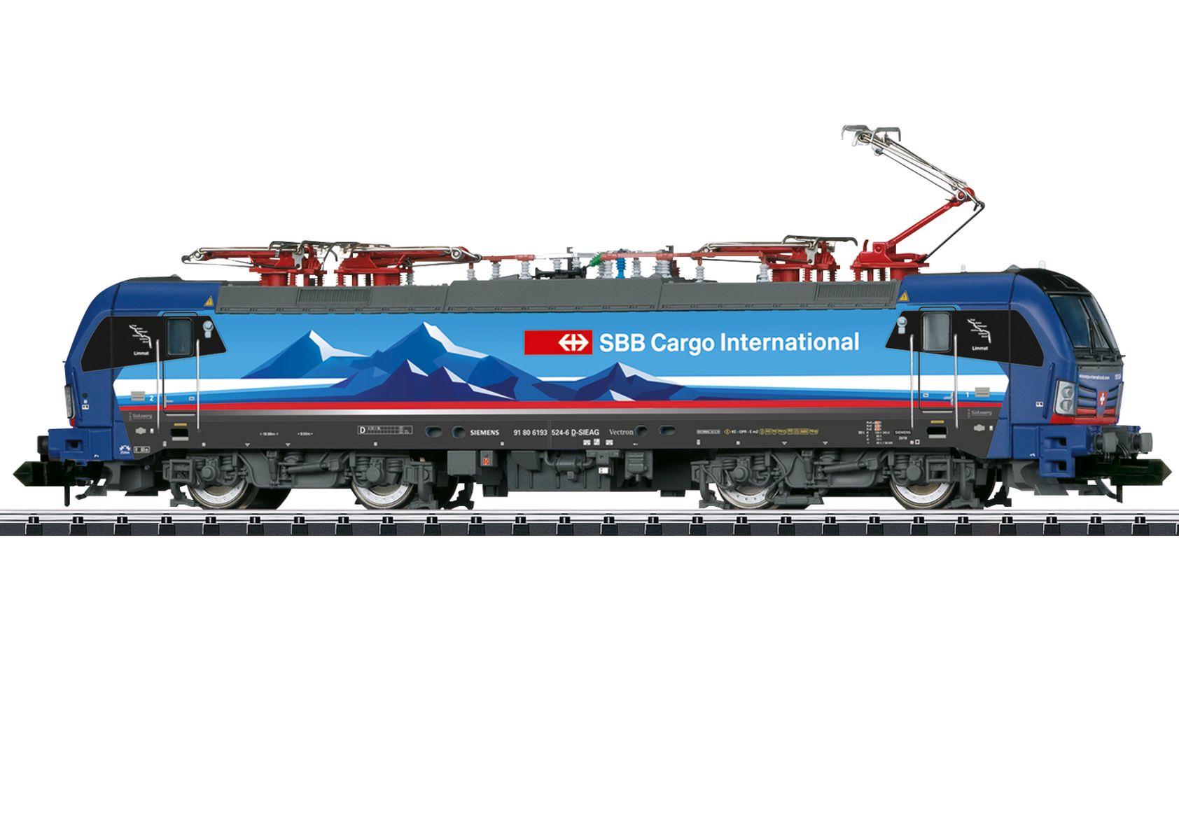 Trix 16832 - E-Lok 193 524-6 'Vectron', SBB-Cargo, Ep.VI, DC-MFX-Sound