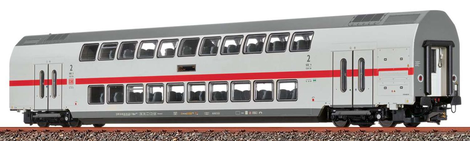 Brawa 44523 - Mittelwagen TWINDEXX IC, 2. Klasse, DBAG, Ep.VI, DC ...