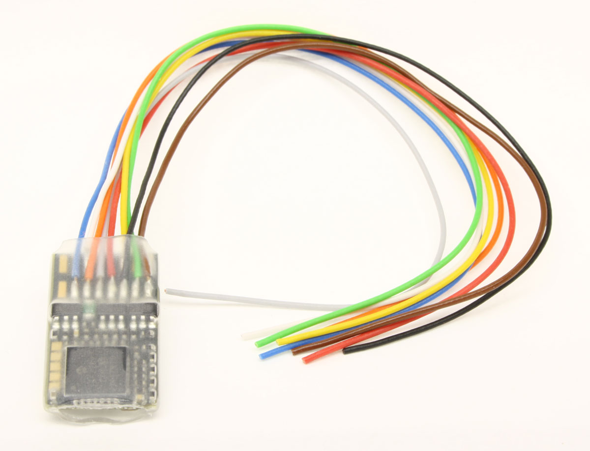 Zimo MX630 - Decoder 1,0A, 6 Funktionsausgänge, 9 offene Kabelenden