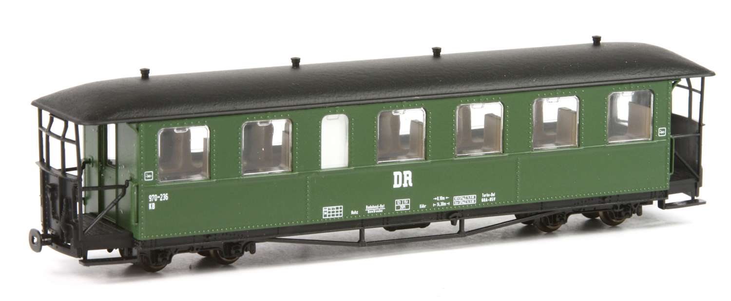 Technomodell 52445 - Personenwg., DR, Ep.IV, grün