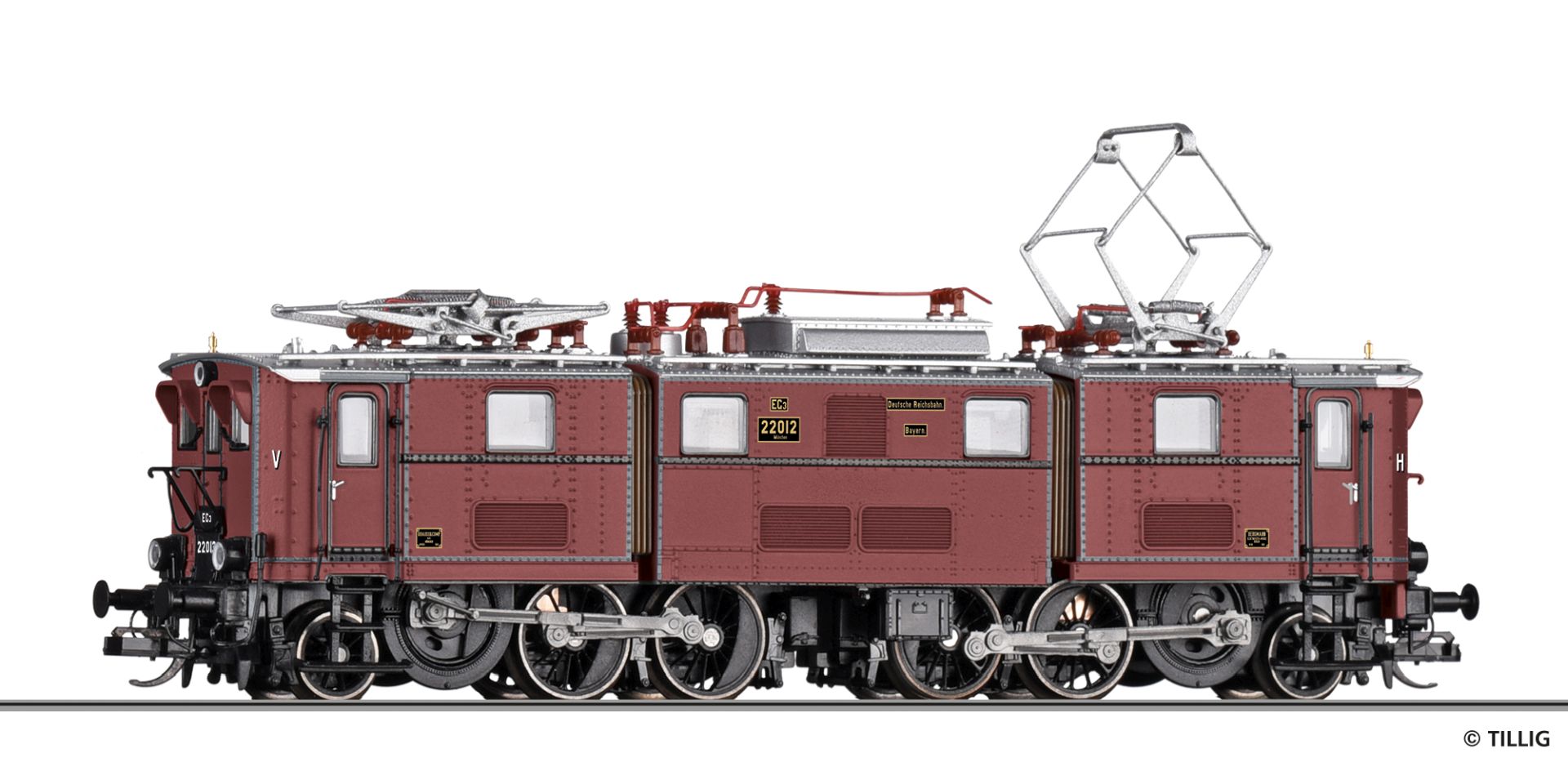Tillig 96403 - E-Lok Reihe EG 3, DRG, Ep.II