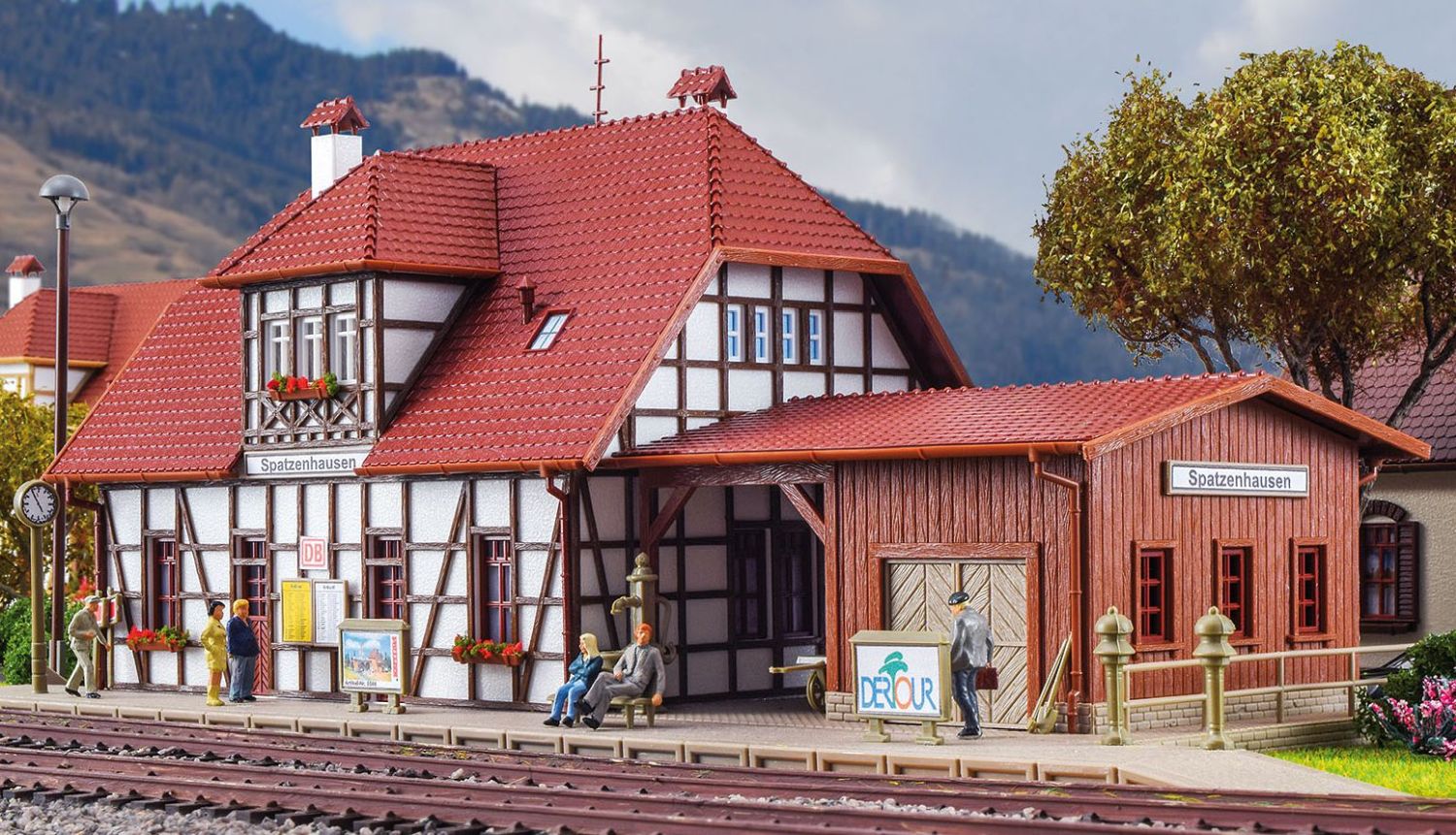 Vollmer 43501 - Bahnhof Spatzenhausen