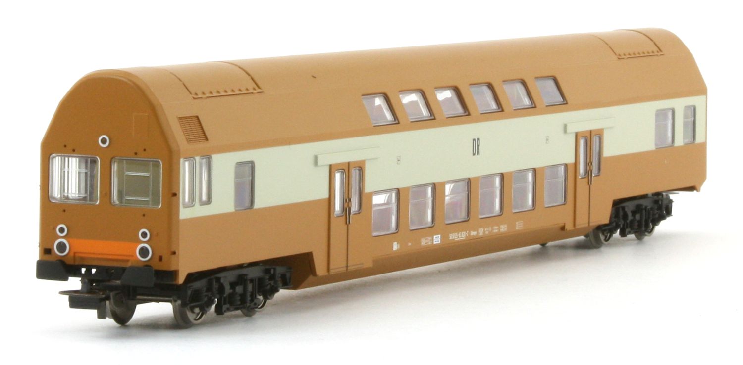 Piko 57623-2 - Doppelstock-Steuerwagen DBmqee, DR, Ep.IV