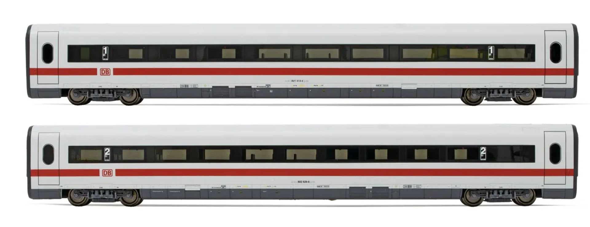 Lima HL4679 - 2er Set Ergänzungswagen BR 401 ICE 1 'Interlaken', DBAG, Ep.V-VI