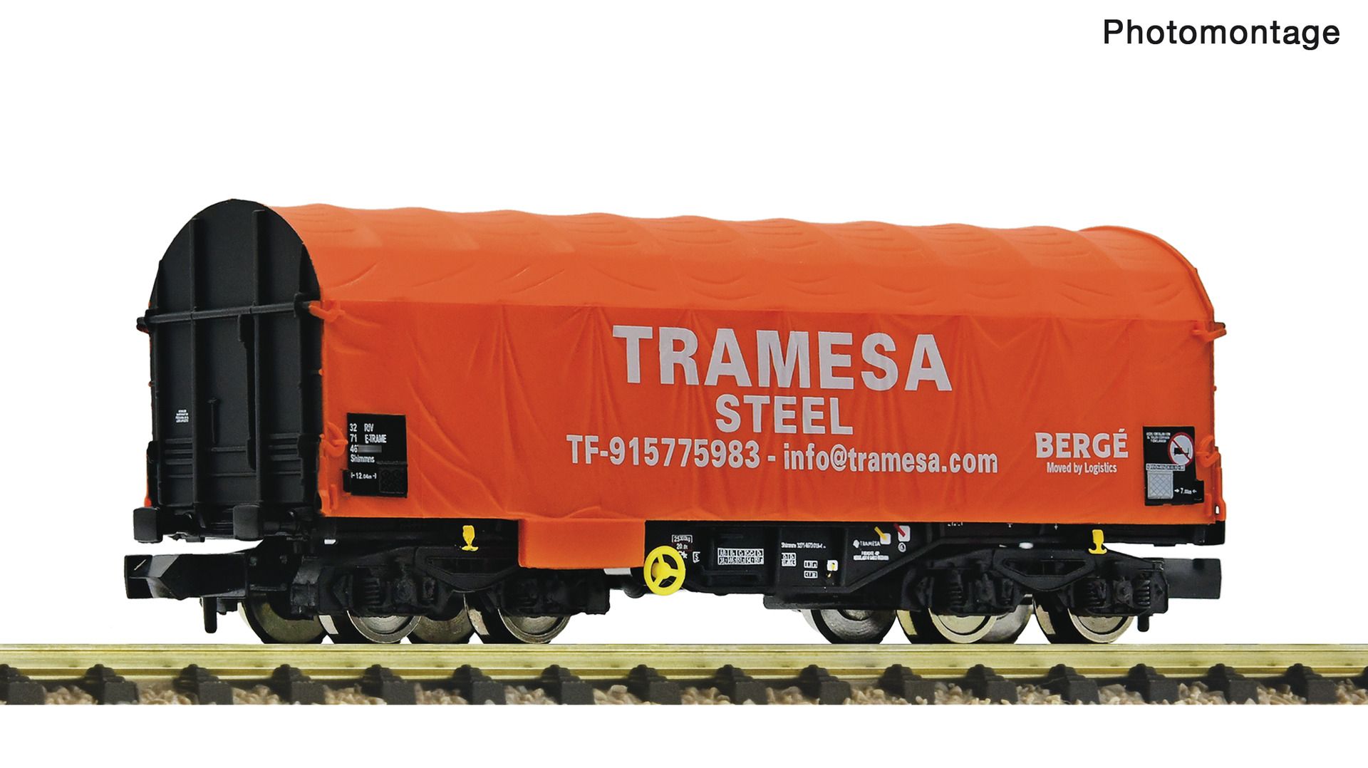 Fleischmann 6660125 - Schiebeplanenwagen Shimmns, Tramesa, Ep.VI