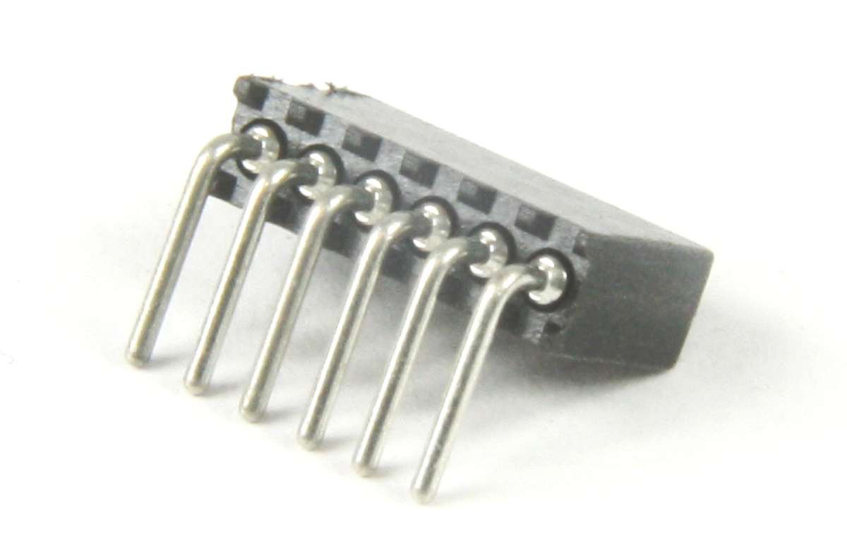 elriwa 10100 - Winkeladapter für 6-polige Decoder, 90'