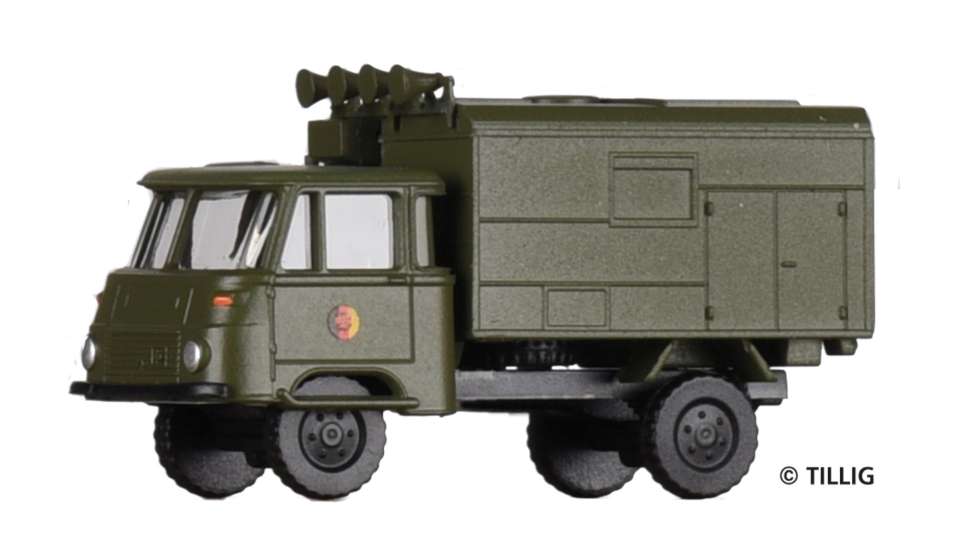 Tillig 19039 - LKW Robur LO 1801 Kofferaufbau 'Nachrichtenwagen NVA'