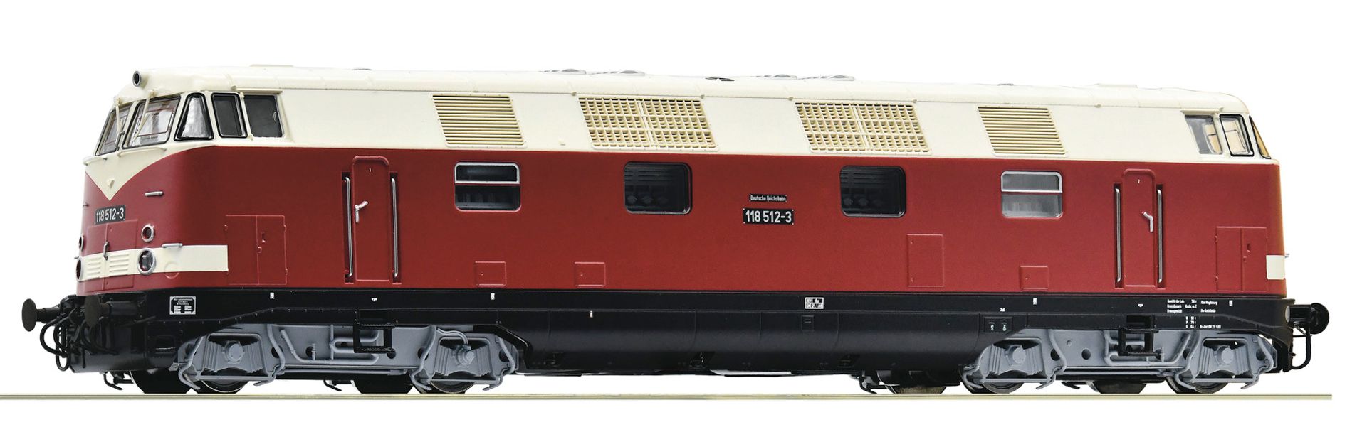 Roco 73897 - Diesellok 118 512-3, DR, Ep.IV, DC-Sound