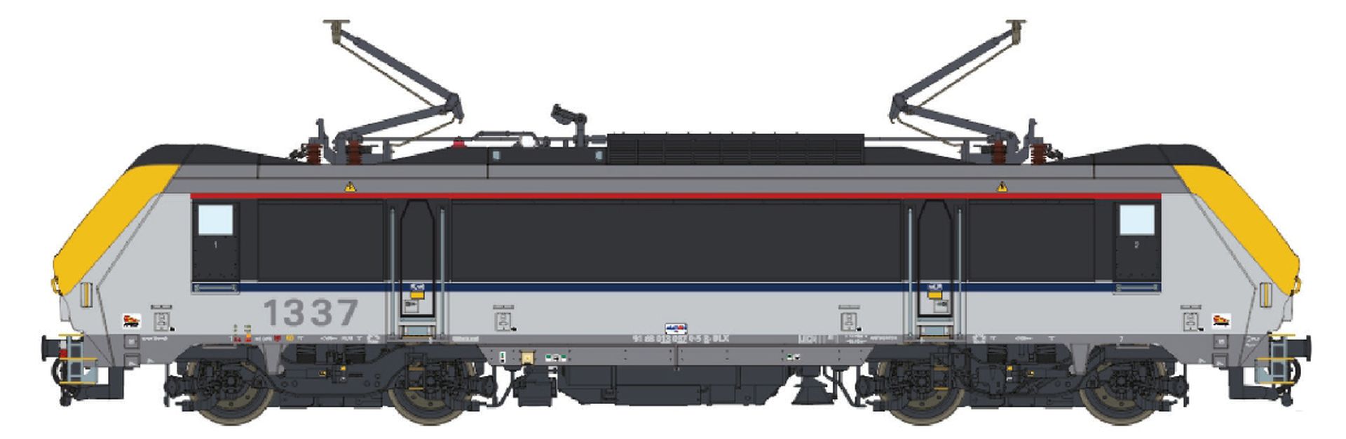 L.S. Models LS12018DC - E-Lok HLE 13, 1337, SNCB, Ep.VI